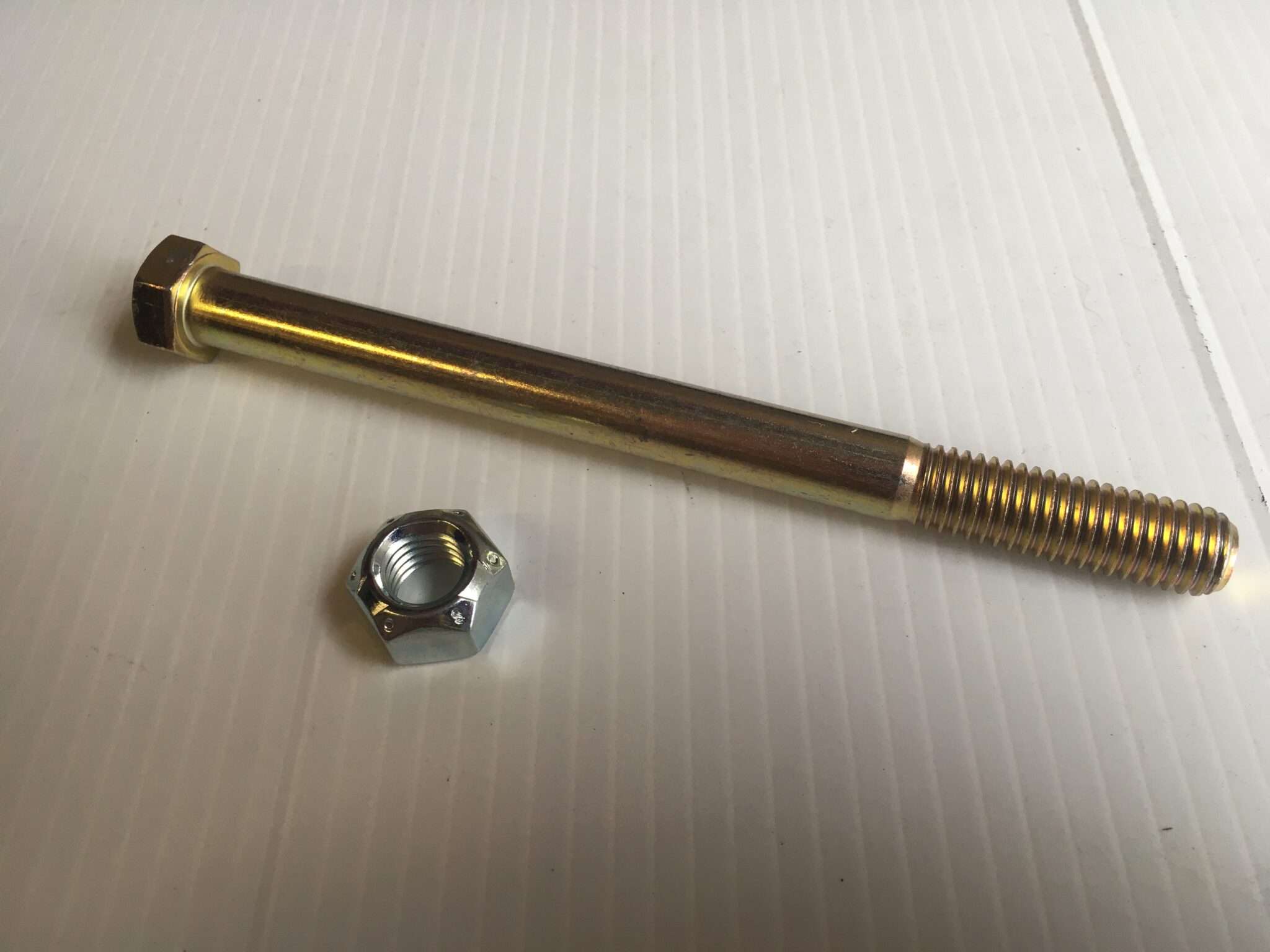 9/16″ unc x 7″ Bolt with lock nut Johnny / Flex /Creeper joint ...